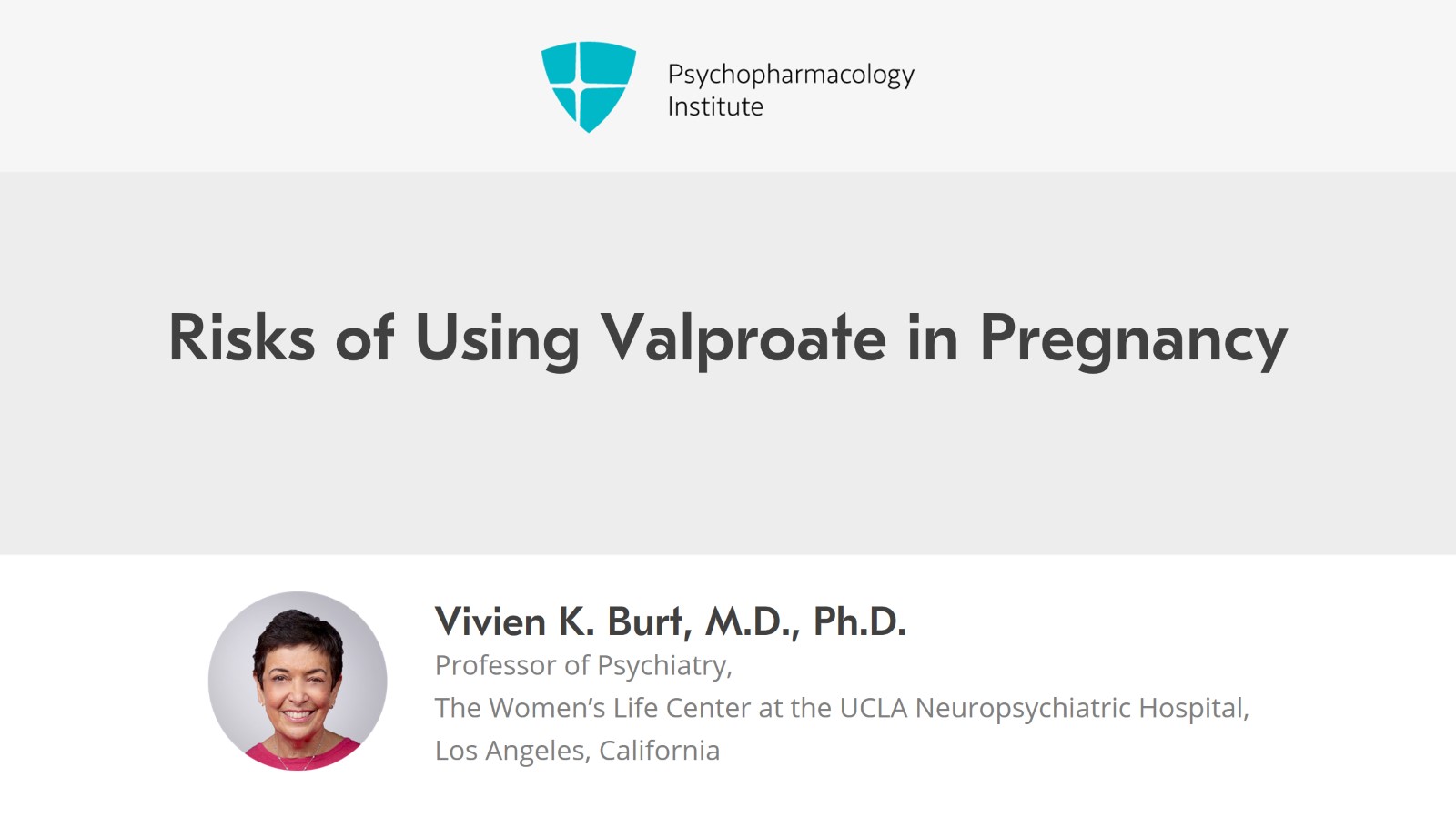 Risks of Using Valproate in Pregnancy | Psychopharmacology Institute